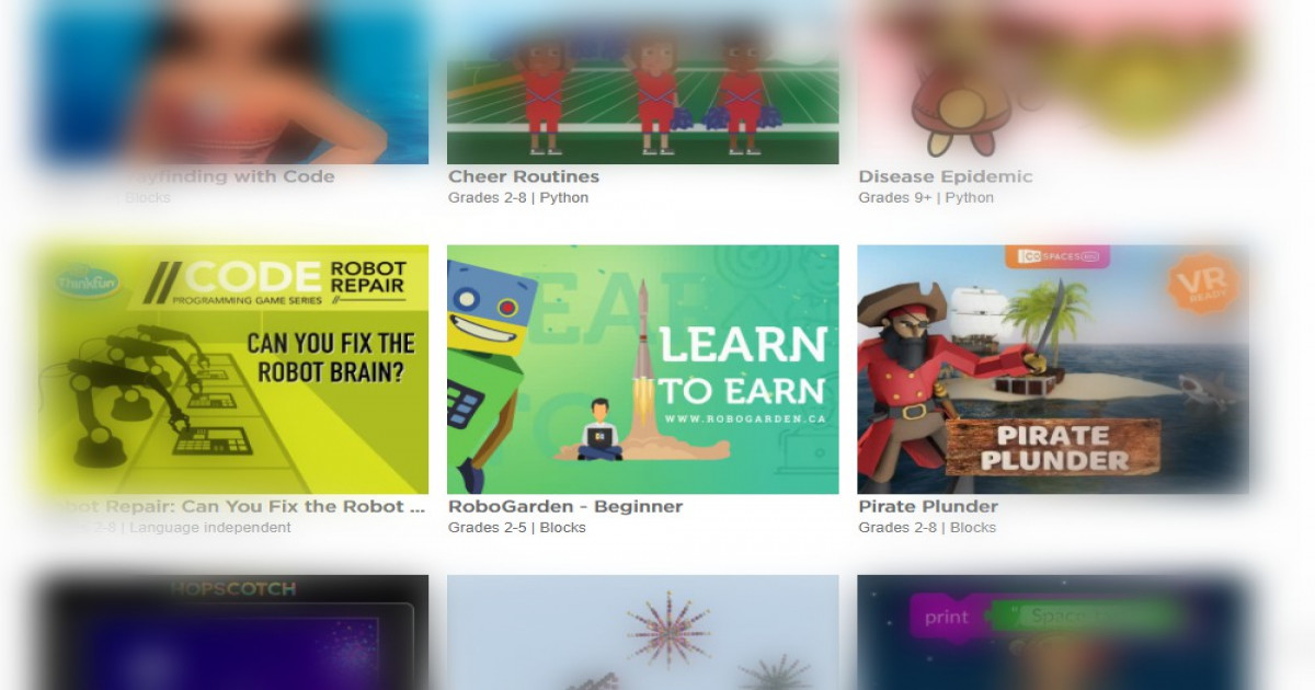 RoboGarden | HOUR OF CODE